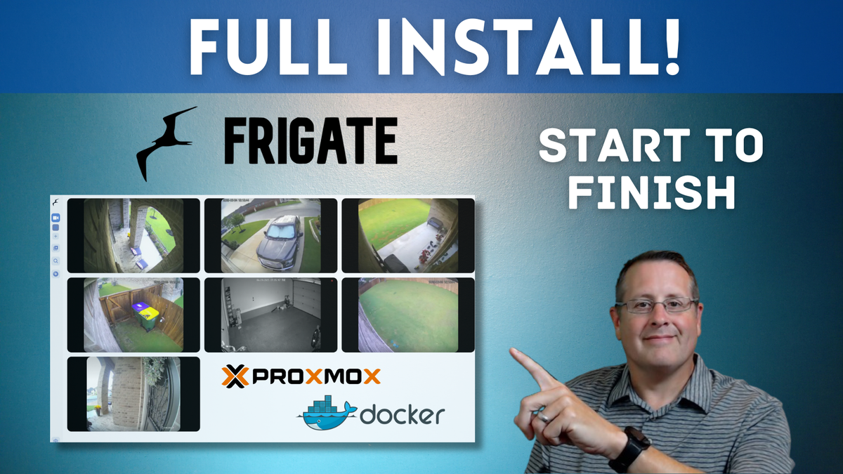 Installing Frigate NVR on Proxmox in an LXC Container